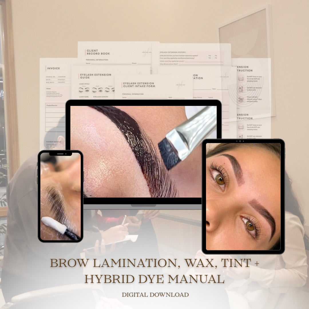 Student Training Manuals – Lash and Brow Avenue